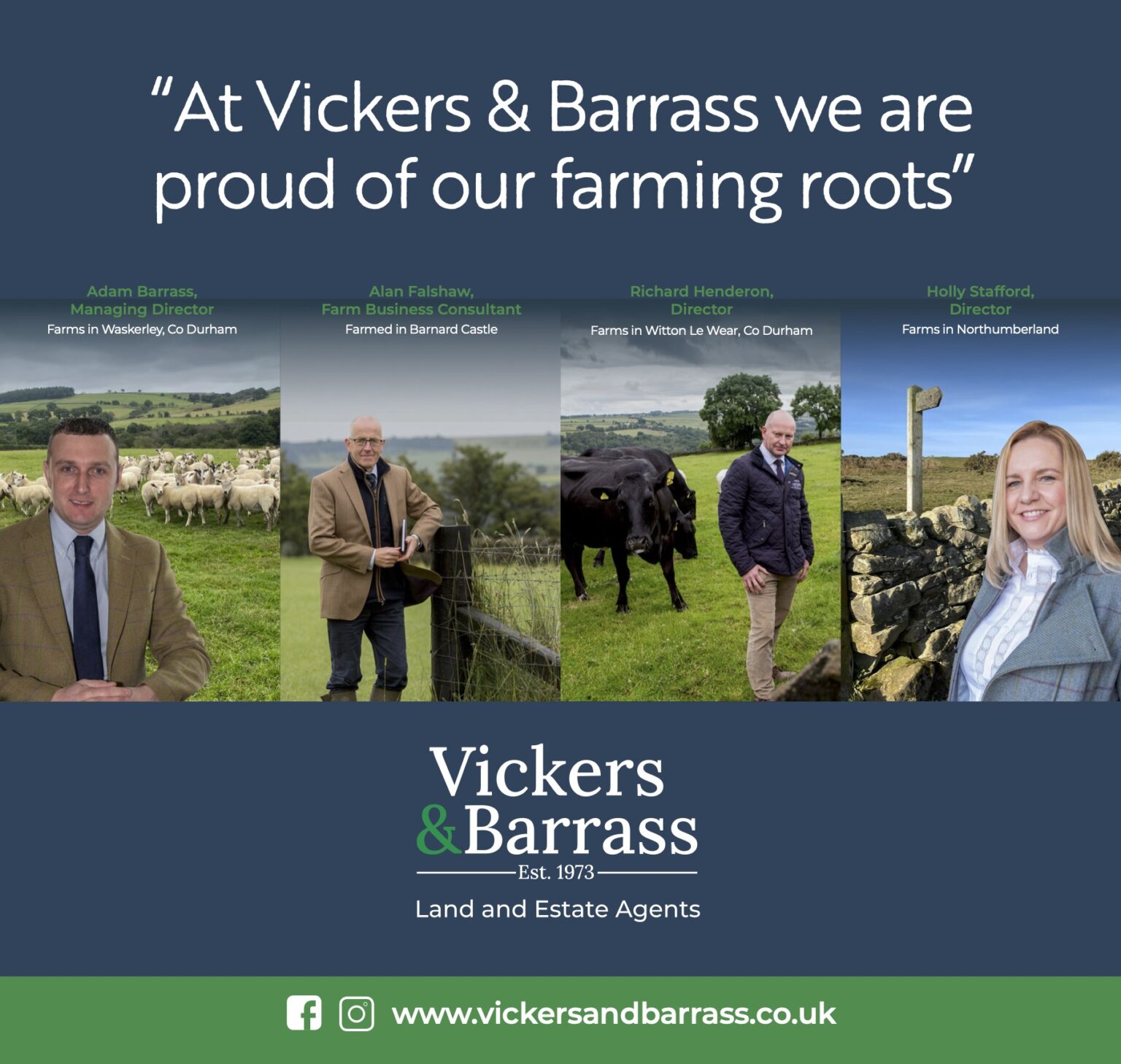 Vickers & Barrass launch new farming roots campaign - Vickers and Barrass